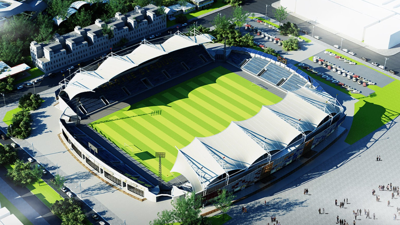 Đơn vị thi công mái che bạt căng Trà Vinh | HGMS chuyên thi công Bạt Căng PVDF , Mái che bạt căng,